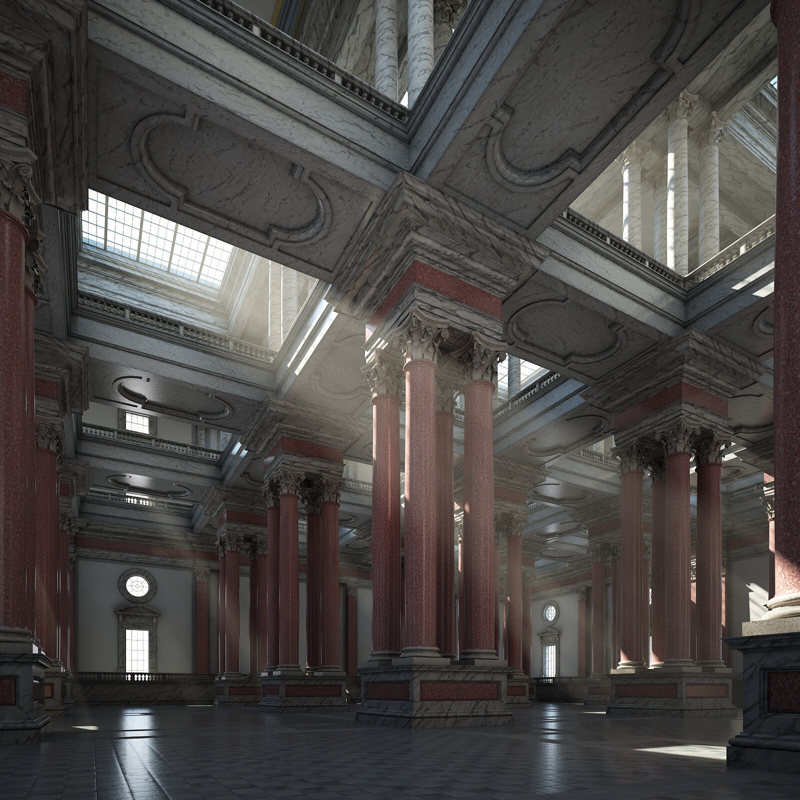 ArtStation - Corinthian Hall