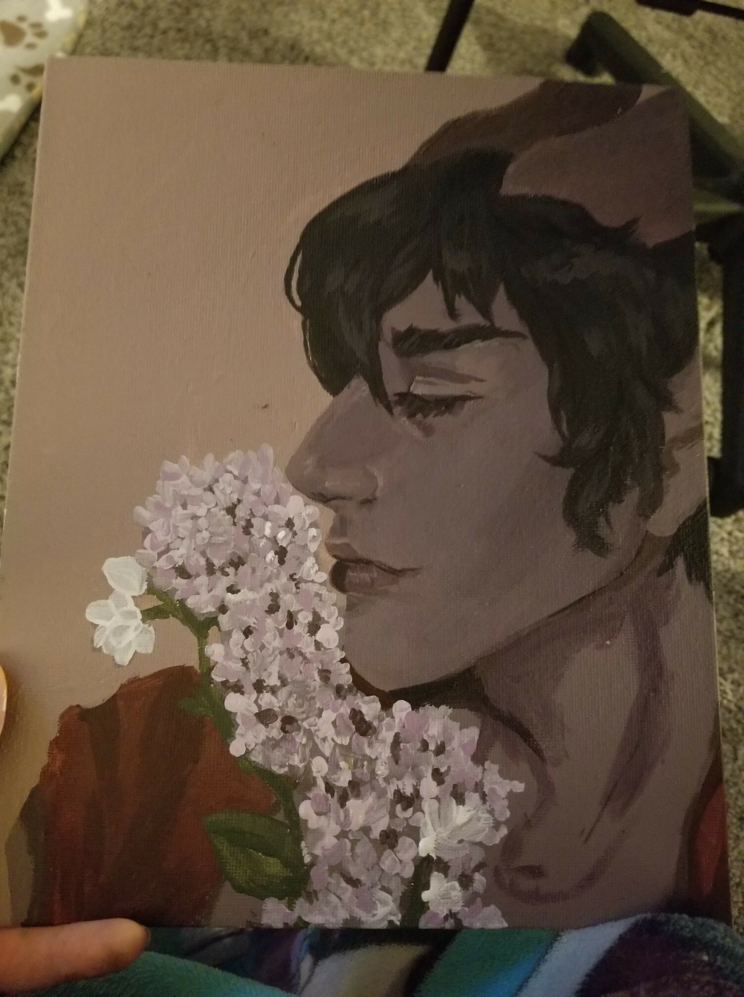 ArtStation - woe painting baby