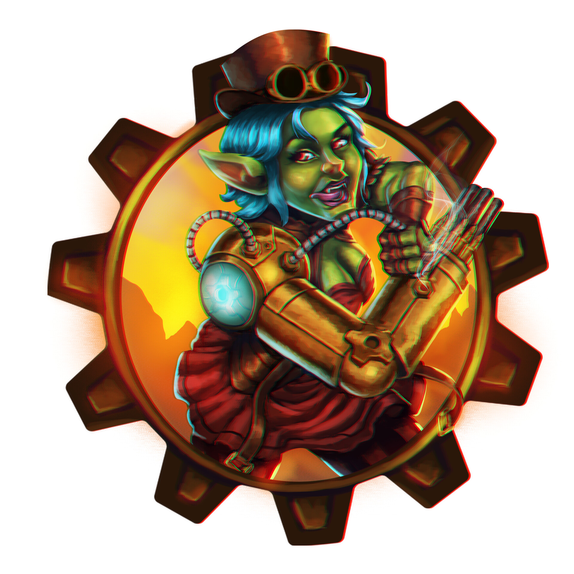 ArtStation - Steampunk goblin