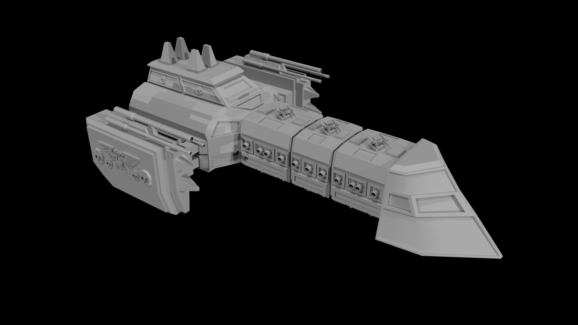 Alec Allain - Warhammer 40k Imperial Battle Cruiser