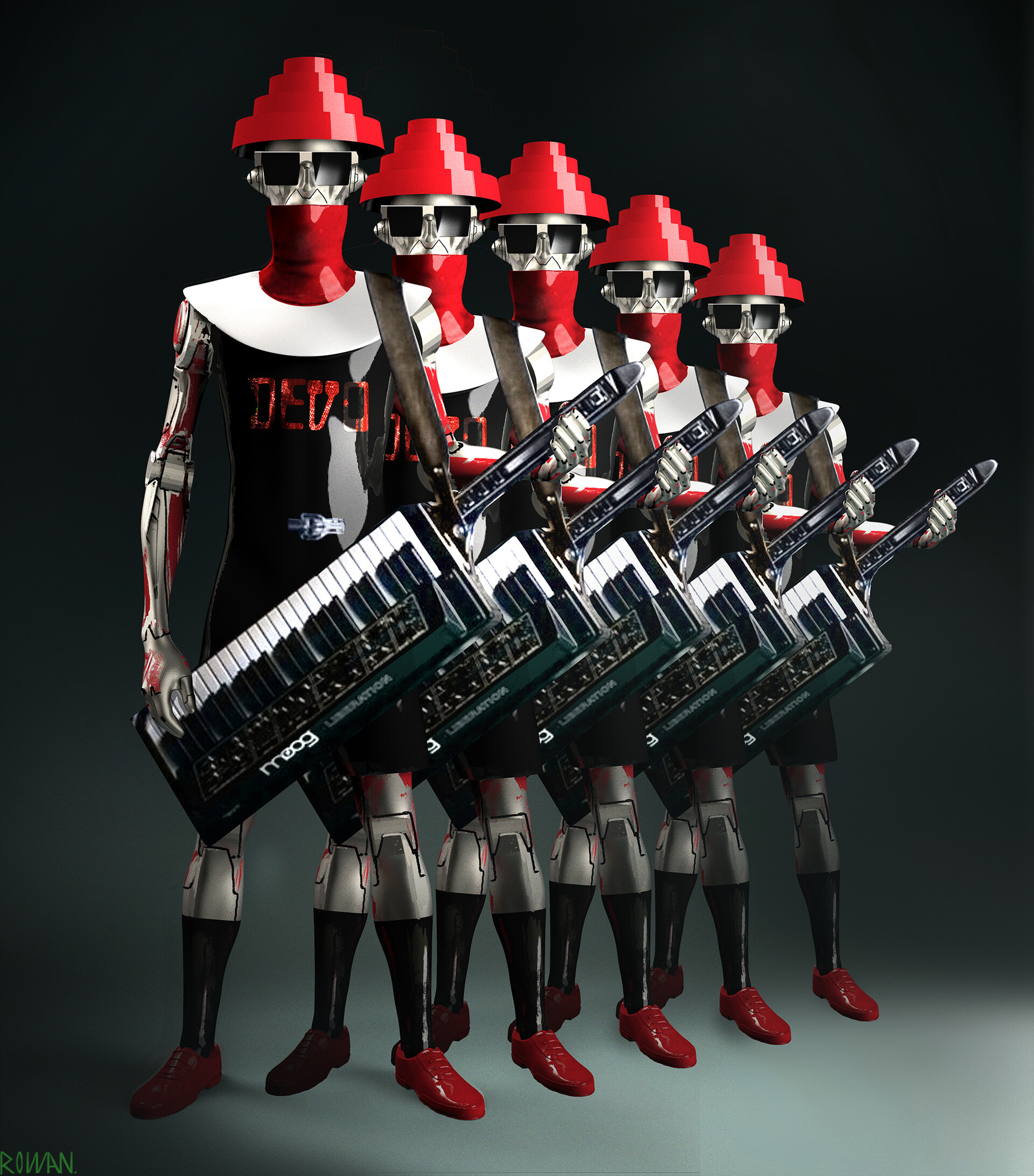 Sam Rowan - Ready Player One -: Devo Bartender / DJ