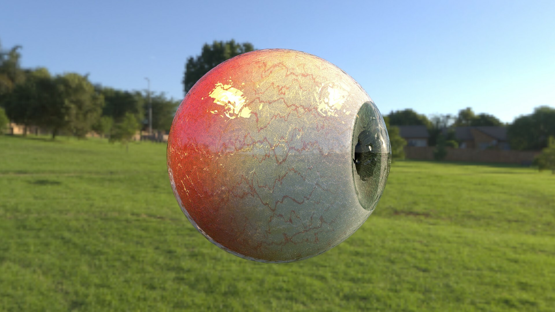 ArtStation - procedural eye texture