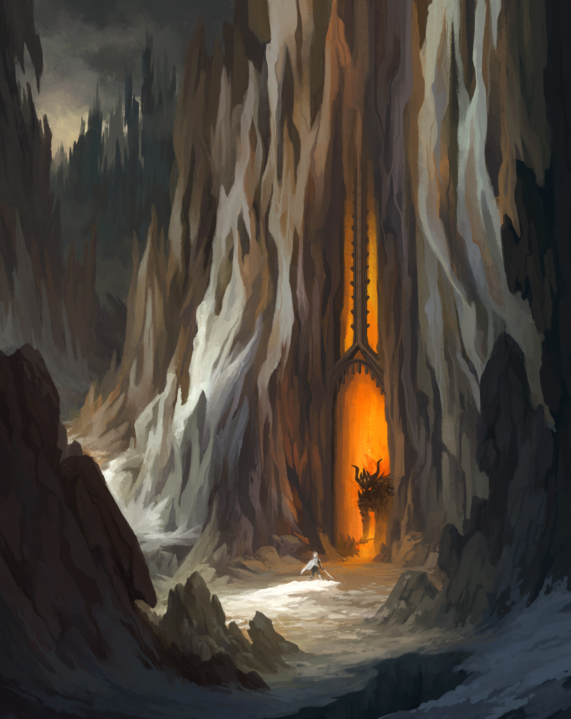 ArtStation - The door of Angband