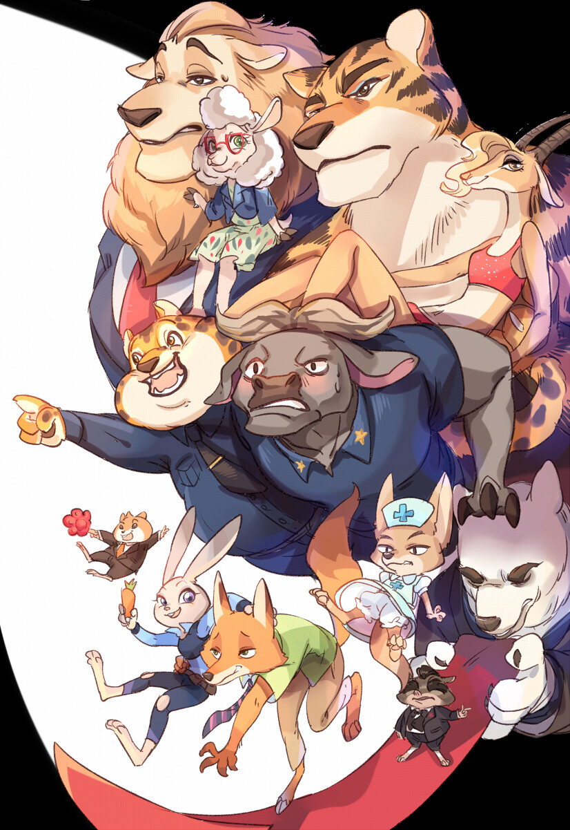 ArtStation - zootopia