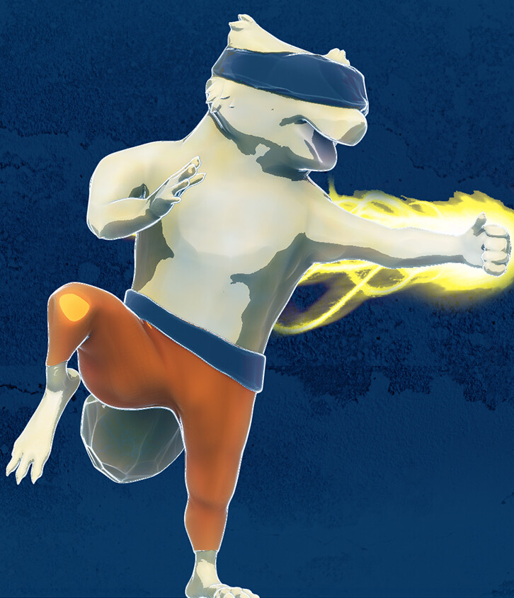 ArtStation - Kung Fu Fox