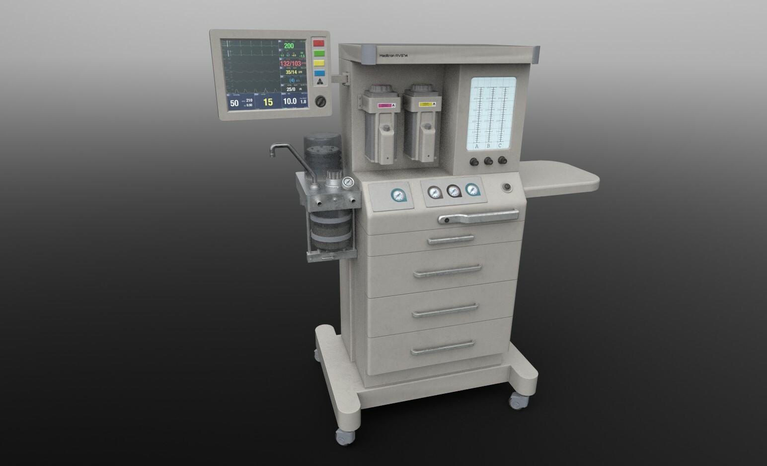 ArtStation - Anesthesia Machine