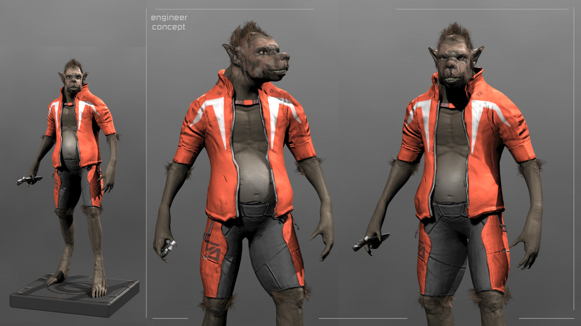 ArtStation - Dogman Character Final