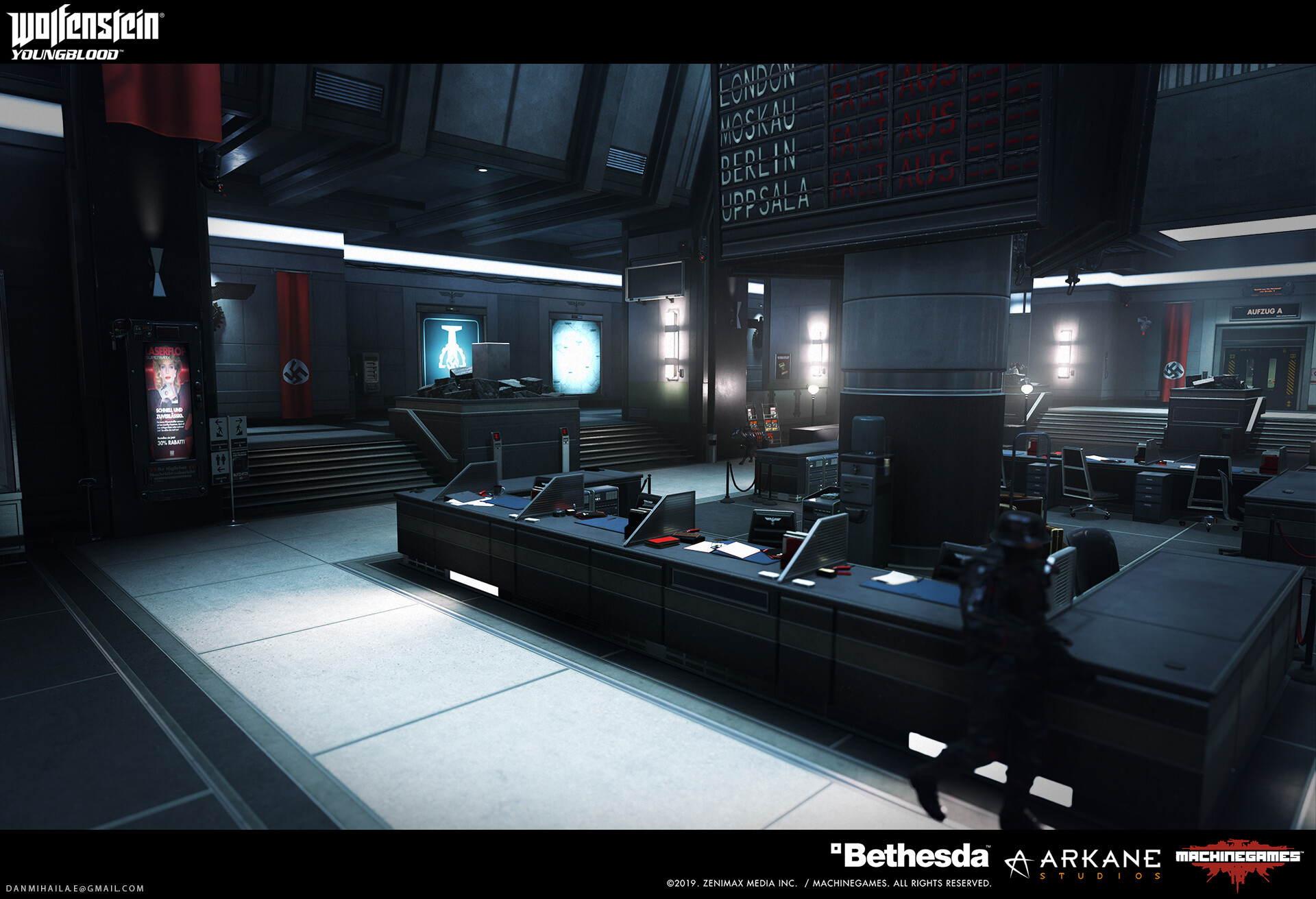 Dan Mihaila - Wolfenstein Youngblood: Zeppelin Lounge