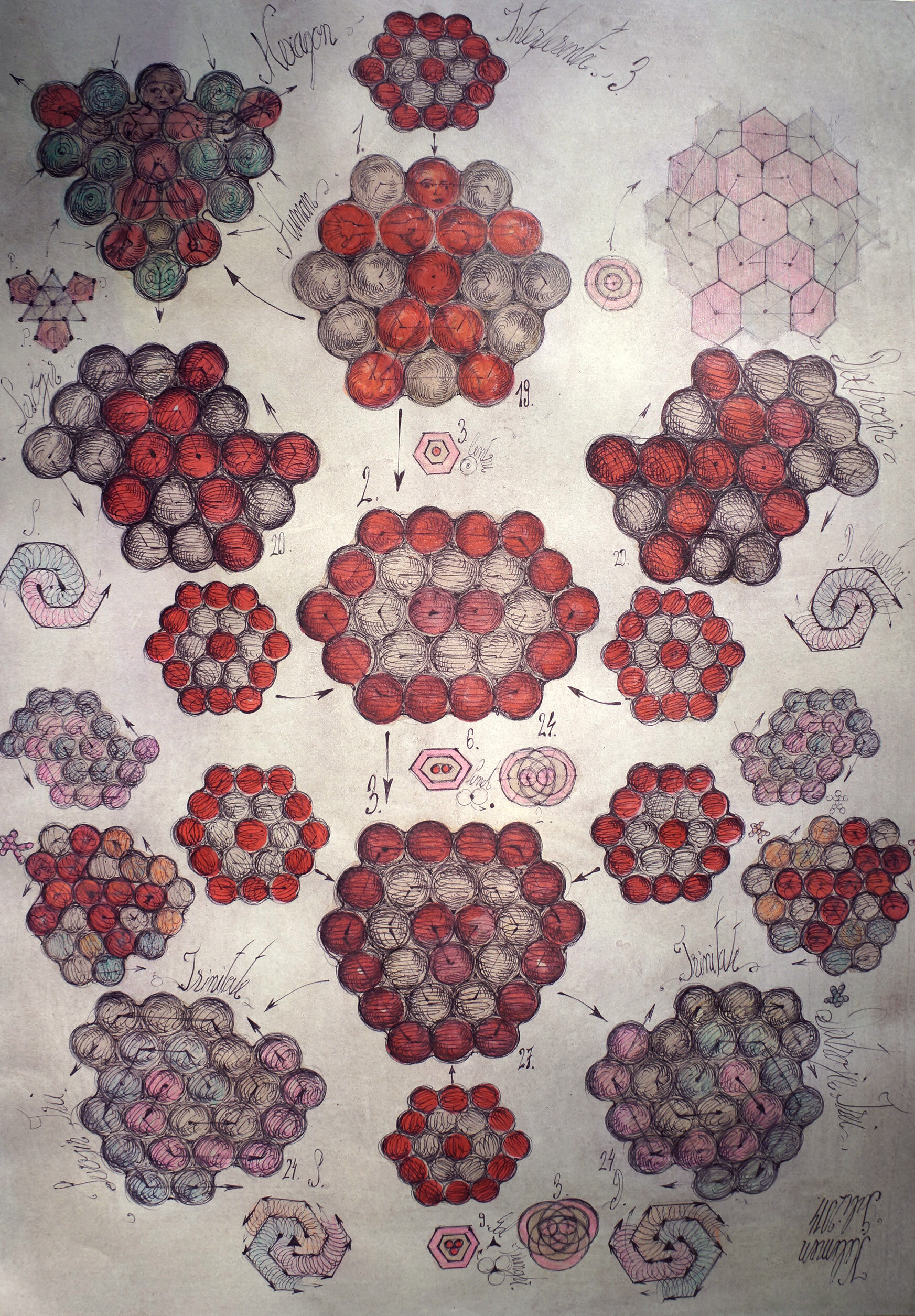 ArtStation - Sphere spiral human vortex