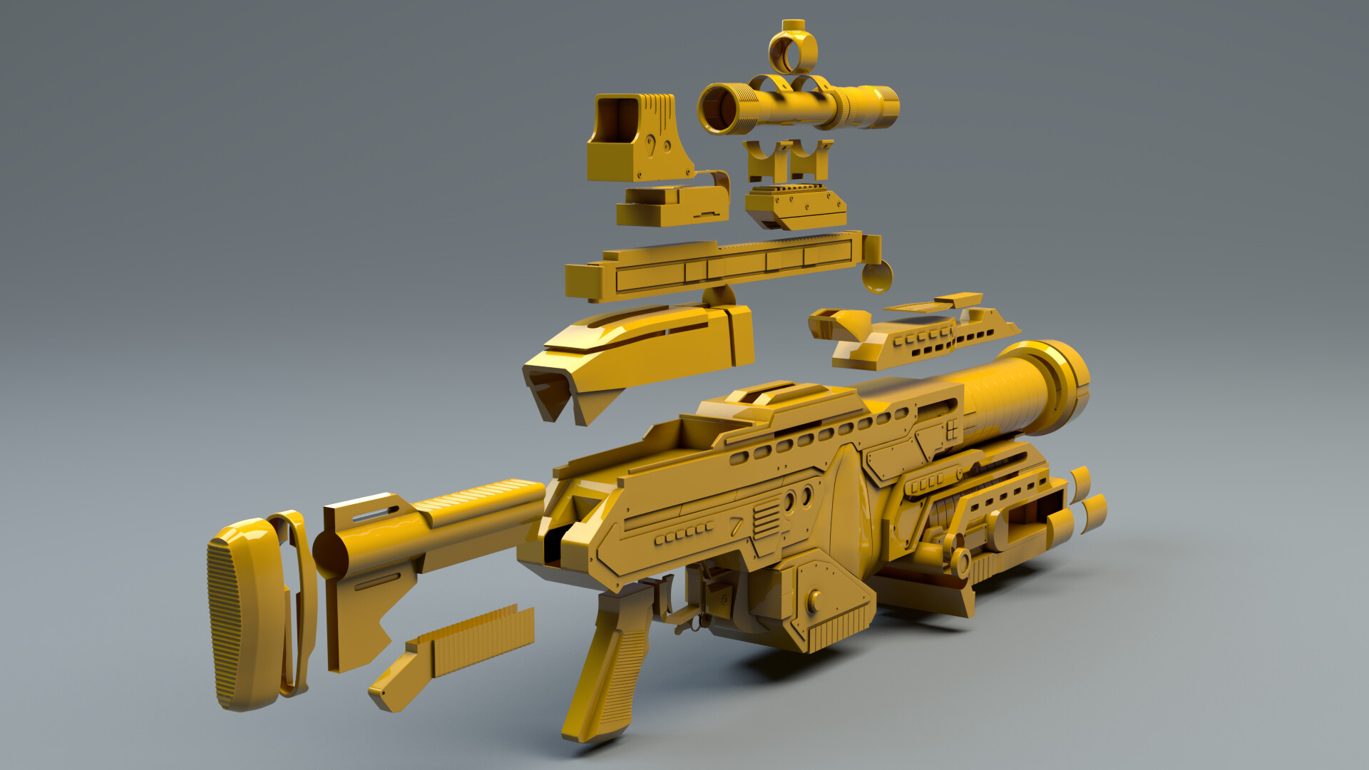Daniil Belenov - Destroyer Armor Prototype Gun