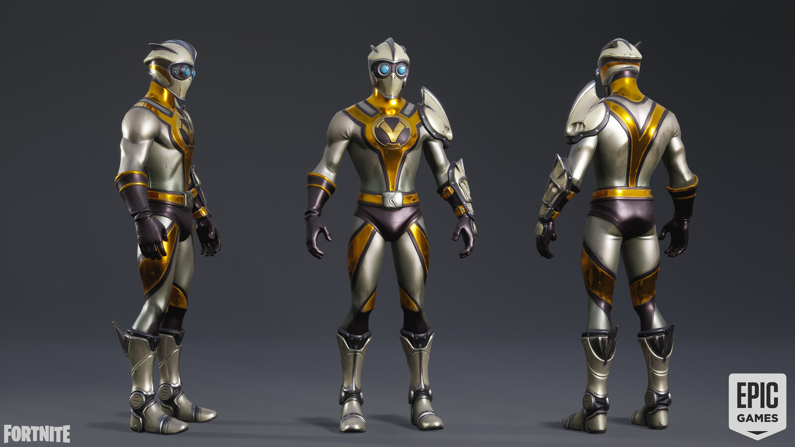 Jiankang Li - Fortnite- Venturion Skin.