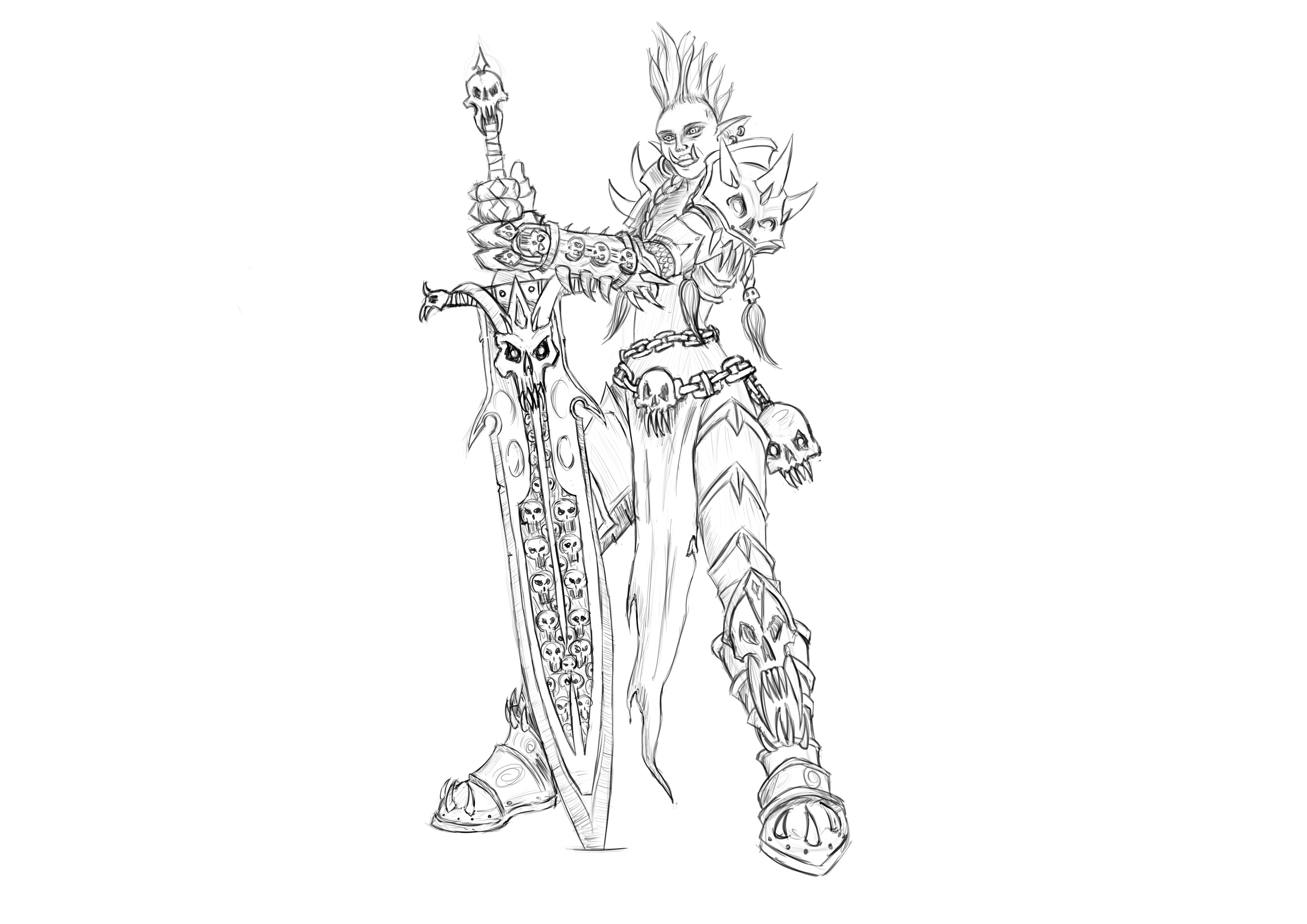 Female Troll Death Knight