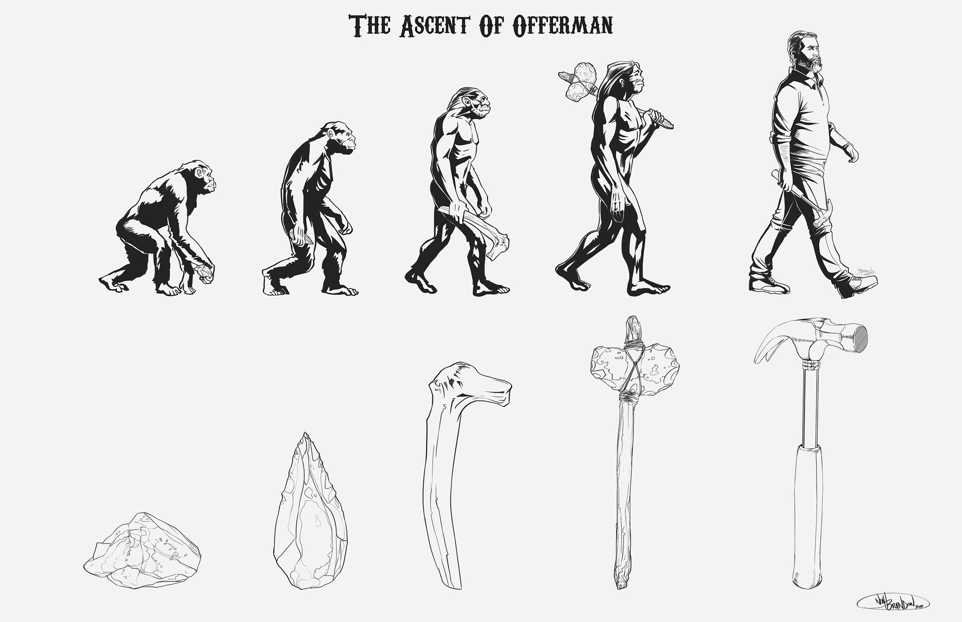ArtStation - The Ascent of Offerman