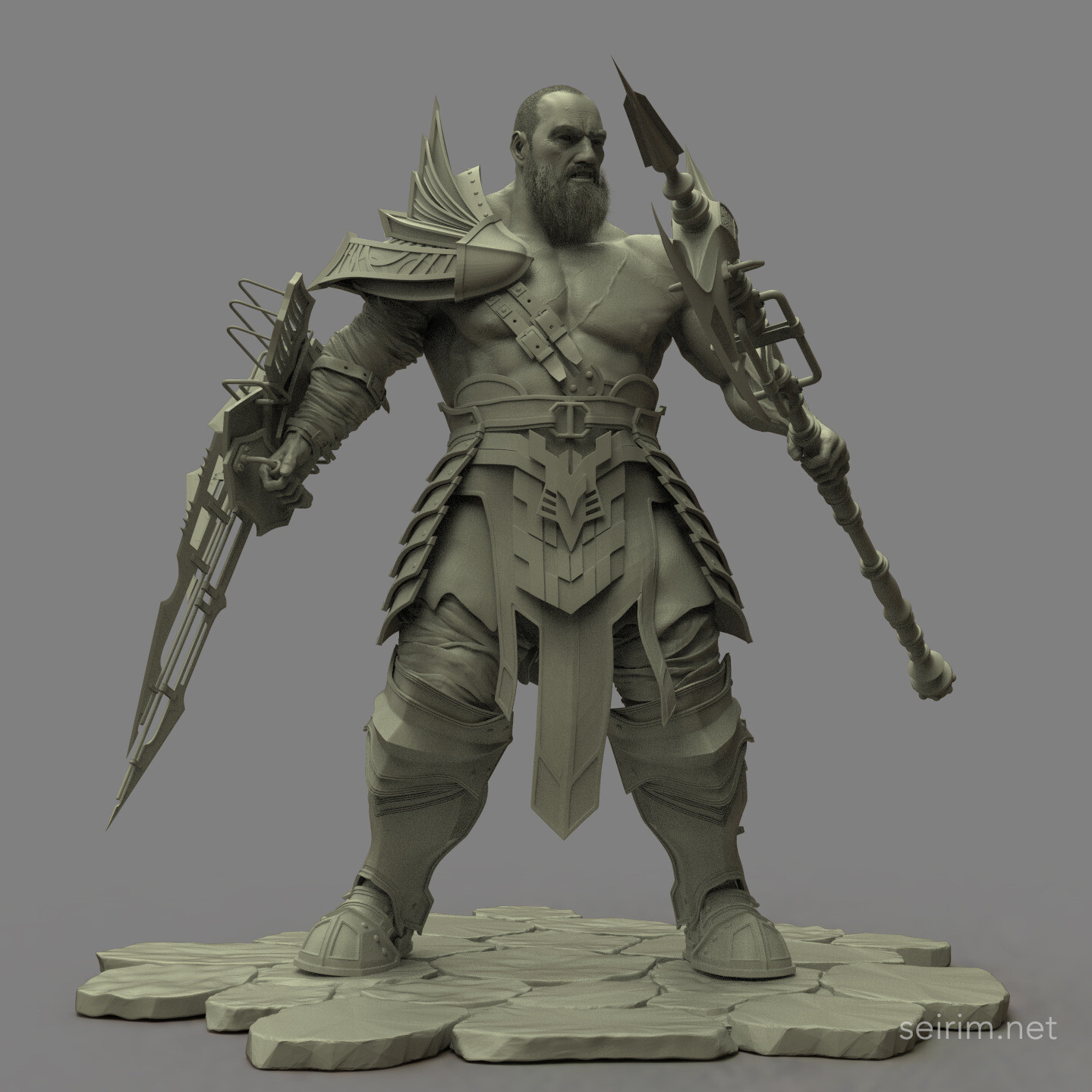 ArtStation - Steampunk Warrior