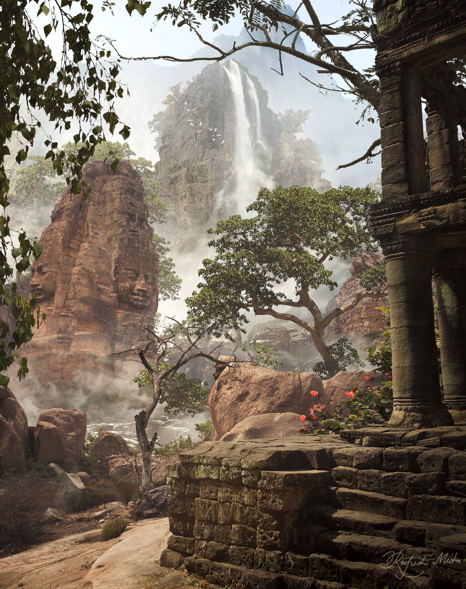 ArtStation - Glimpse of Angkor
