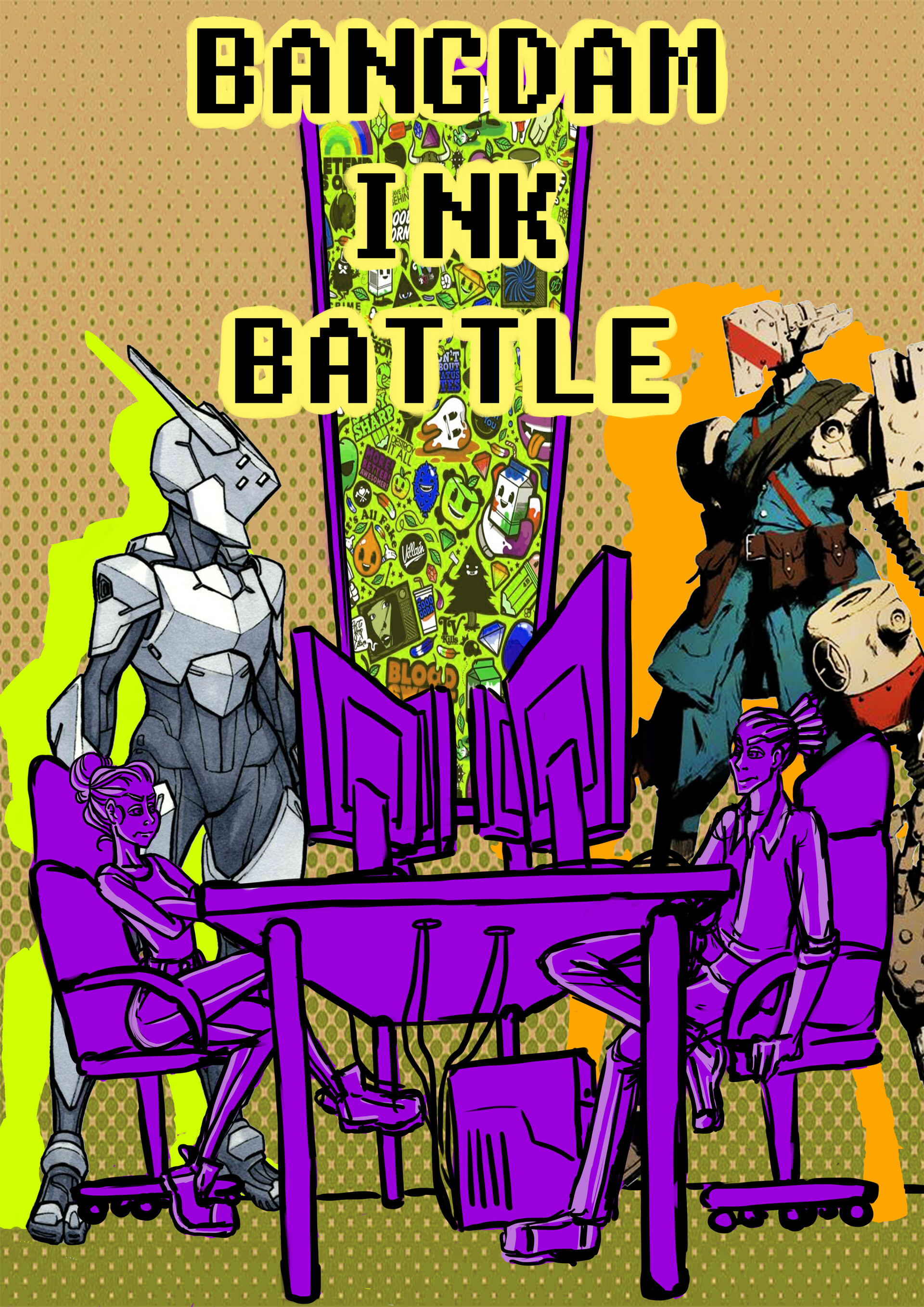 ArtStation - BANGDAM INK BATTLE