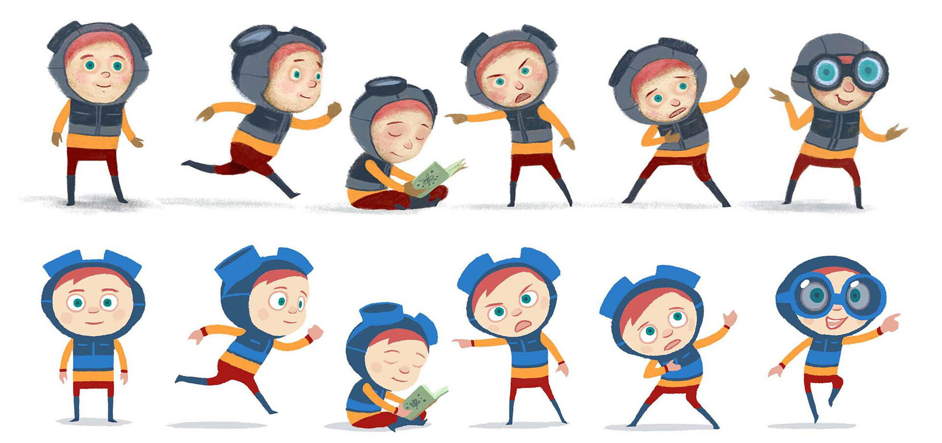 ArtStation - Same character. 2 Versions.