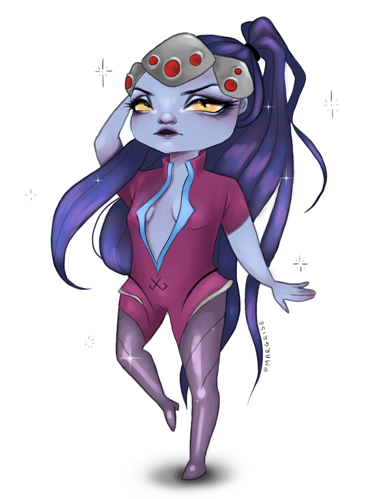 ArtStation - Widowmaker chibi