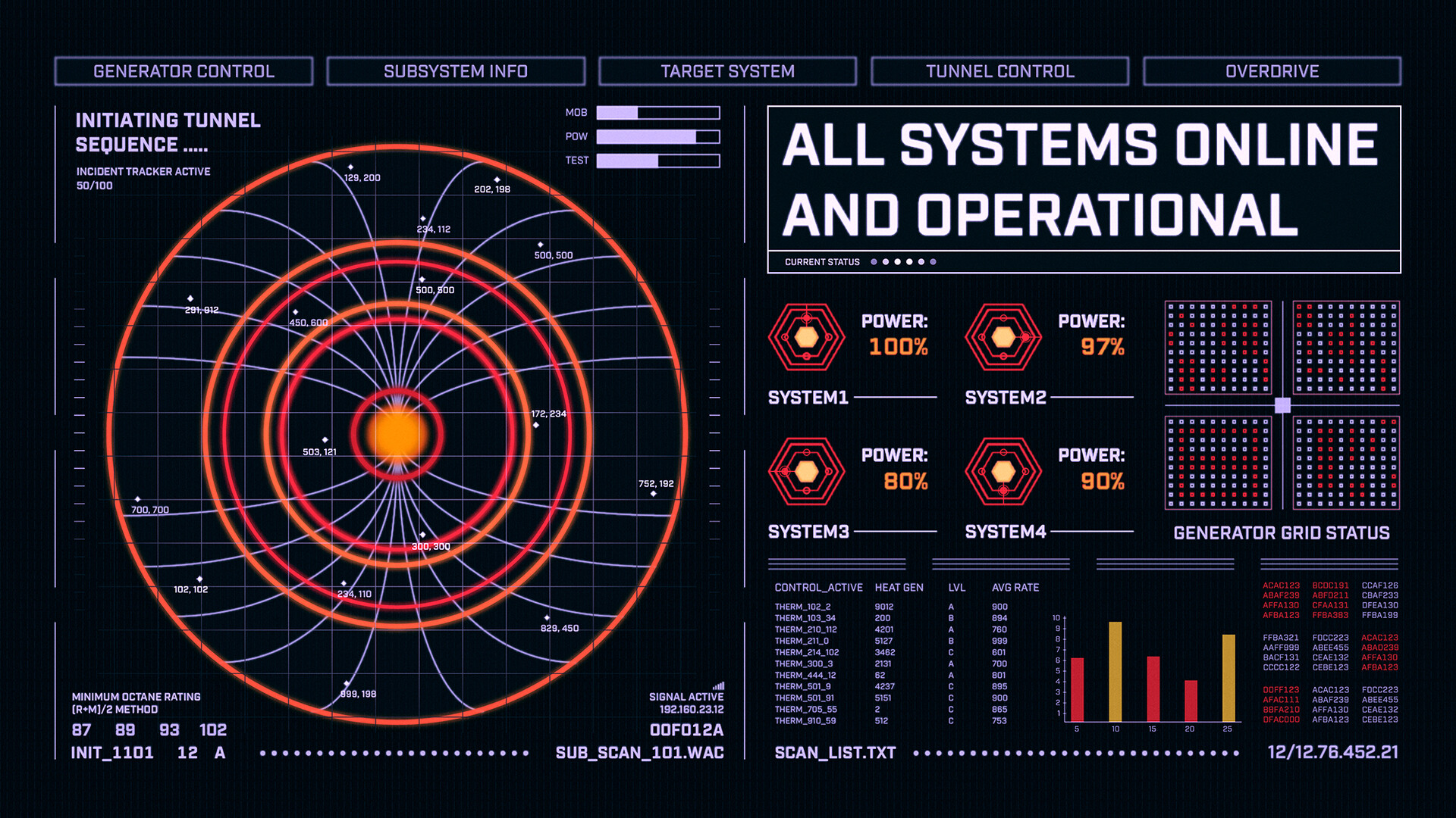 Anand Akshay - FUI Design - Tunnel Control System