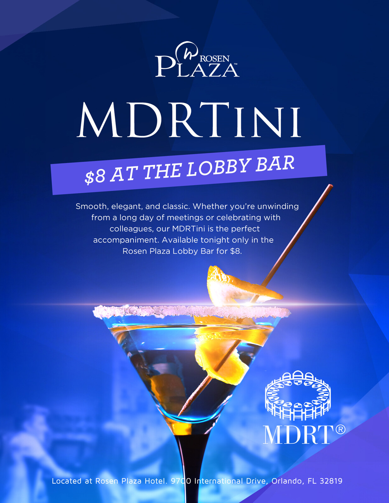 Wilson De Jesus - Rosen Plaza Hotel - Group Flyer Special Offer MDRT