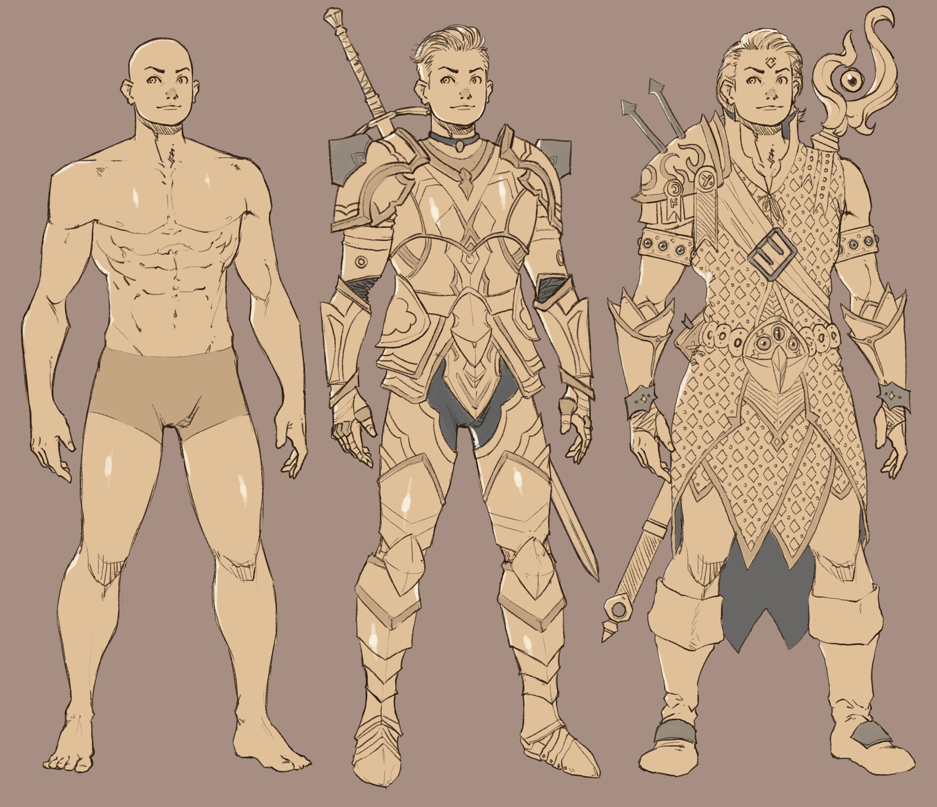 ArtStation - Oath characters