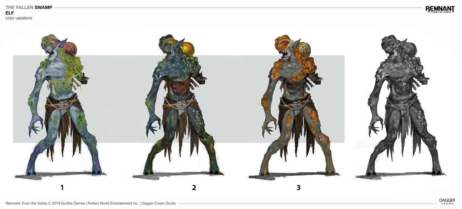 DAGGER CROWN STUDIO - Remnant: From the Ashes | Fallen Swamp Elf