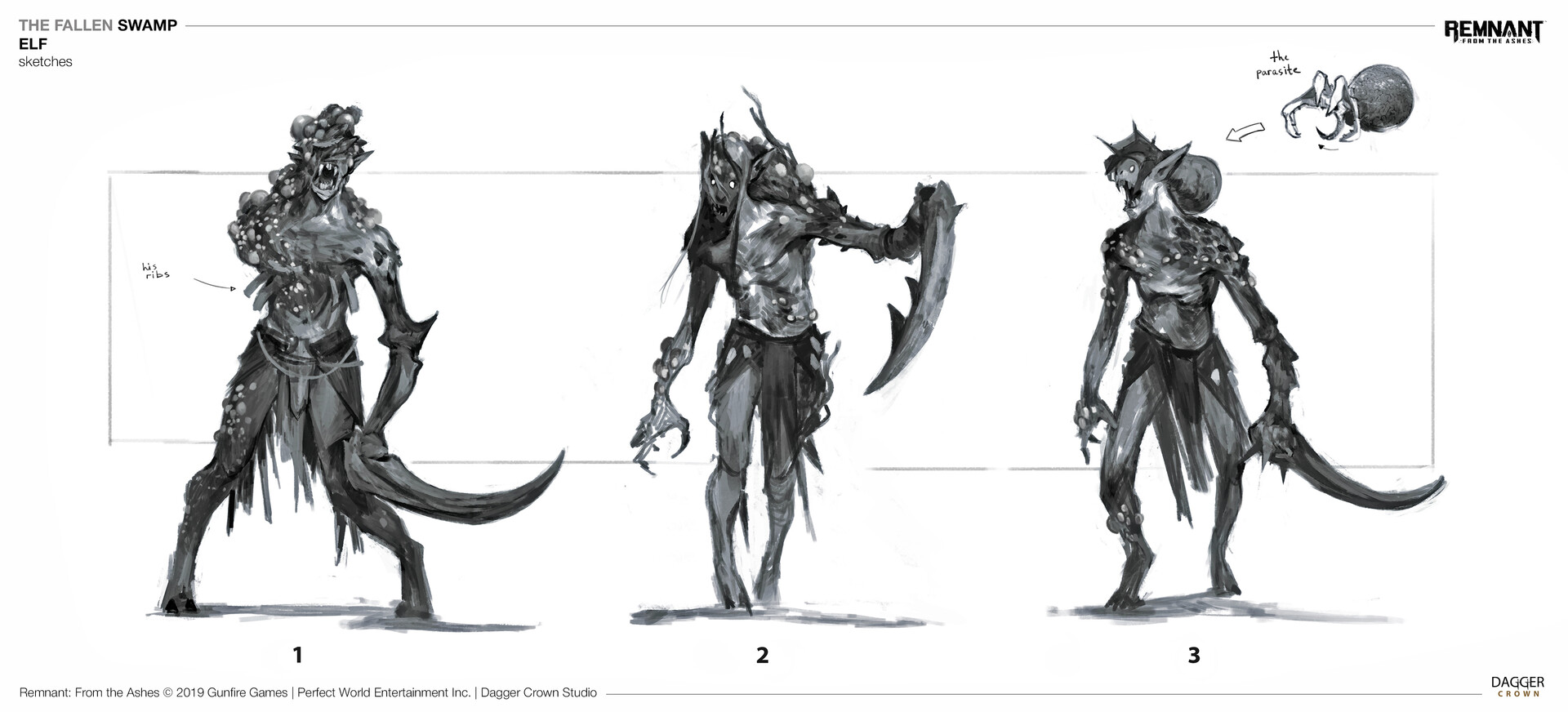 DAGGER CROWN STUDIO - Remnant: From the Ashes | Fallen Swamp Elf