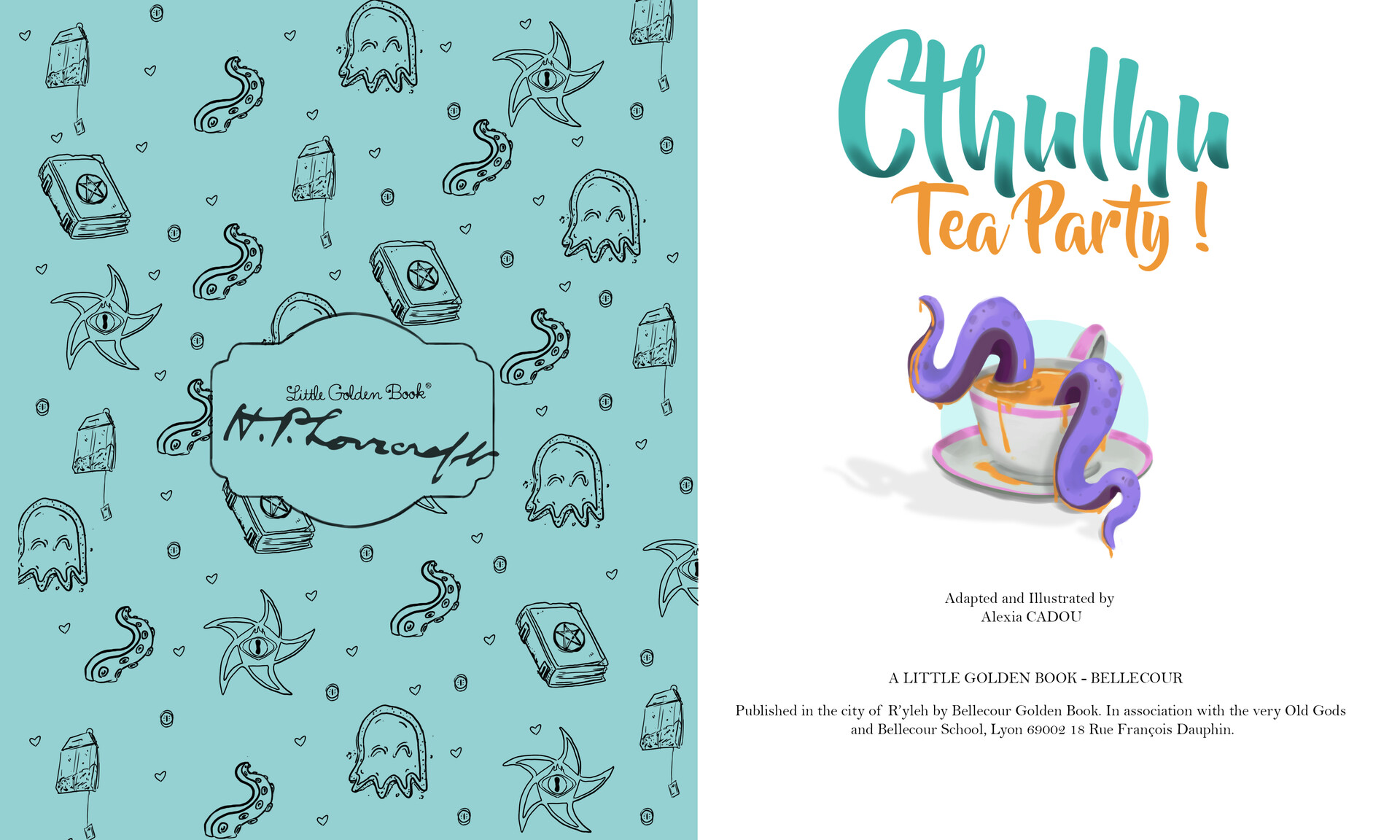 Alexia F. CADOU - Cthulhu tea party