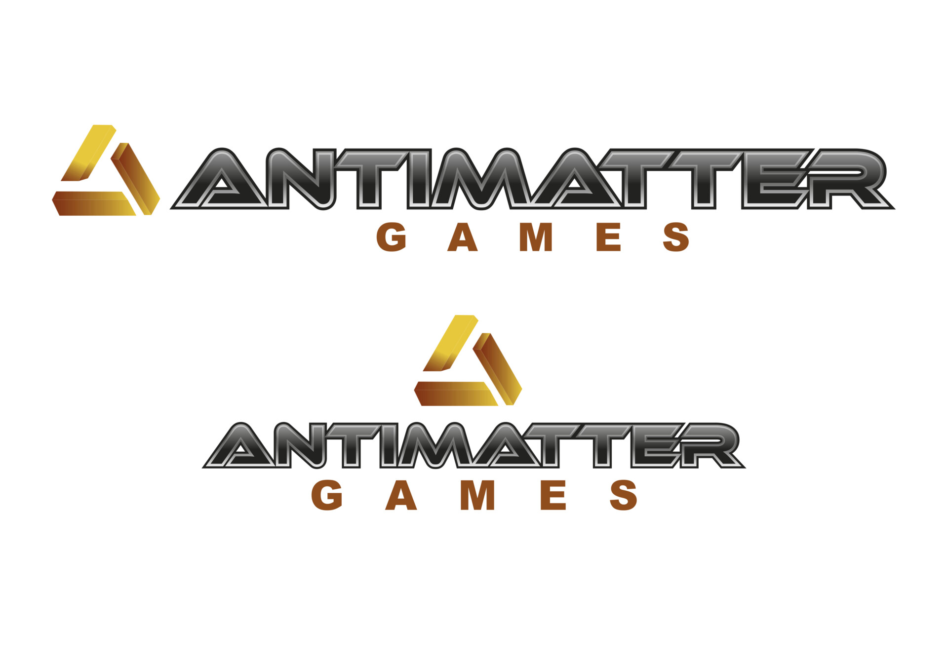 ArtStation - New branding AntiMatter Games