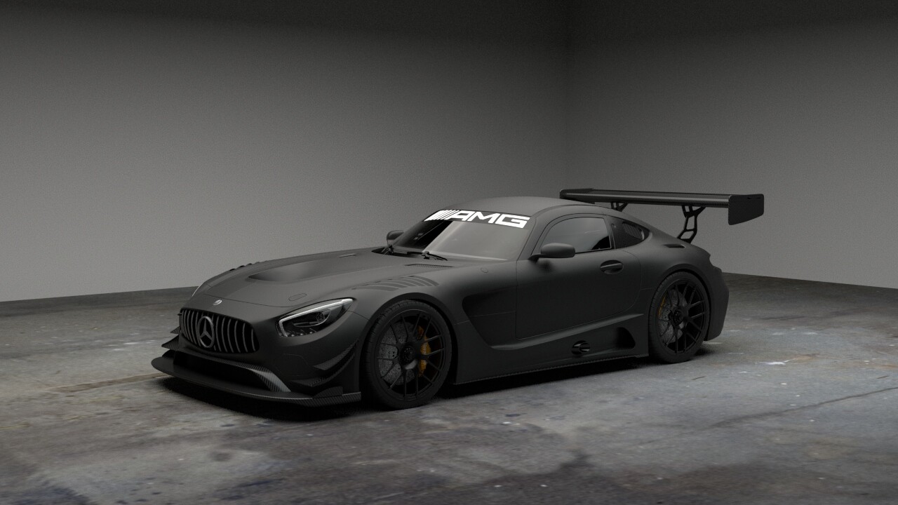 ArtStation - Mercedes AMG GT3