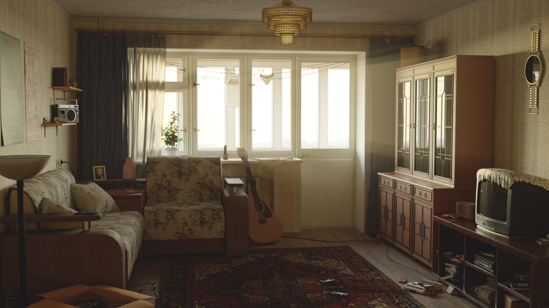 ArtStation - Russian room