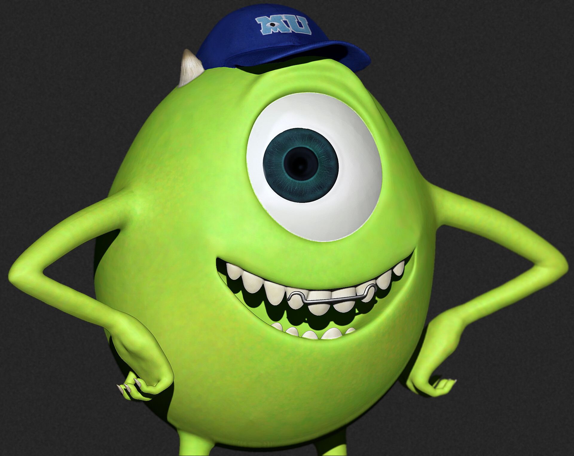 Mike Wazowski Monsters University Braces