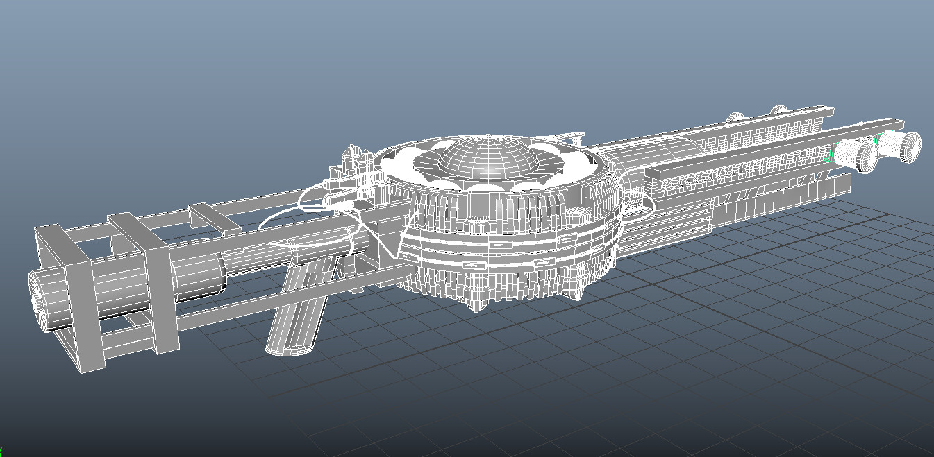 Shiv Aswath - Fallout 4 - Tesla Rifle (3D Model)