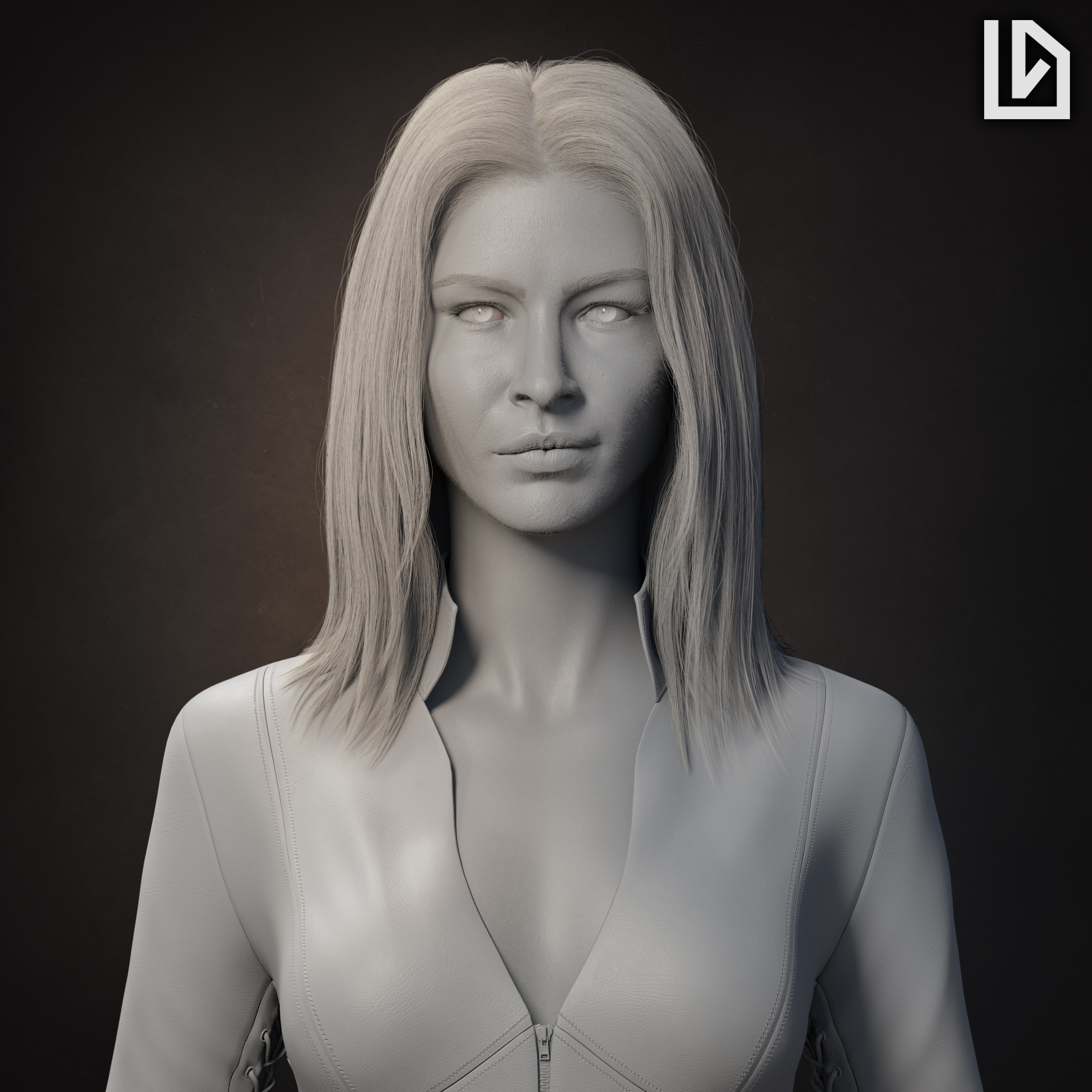 LorenzoCGI - Cara Mason 3d Portrait