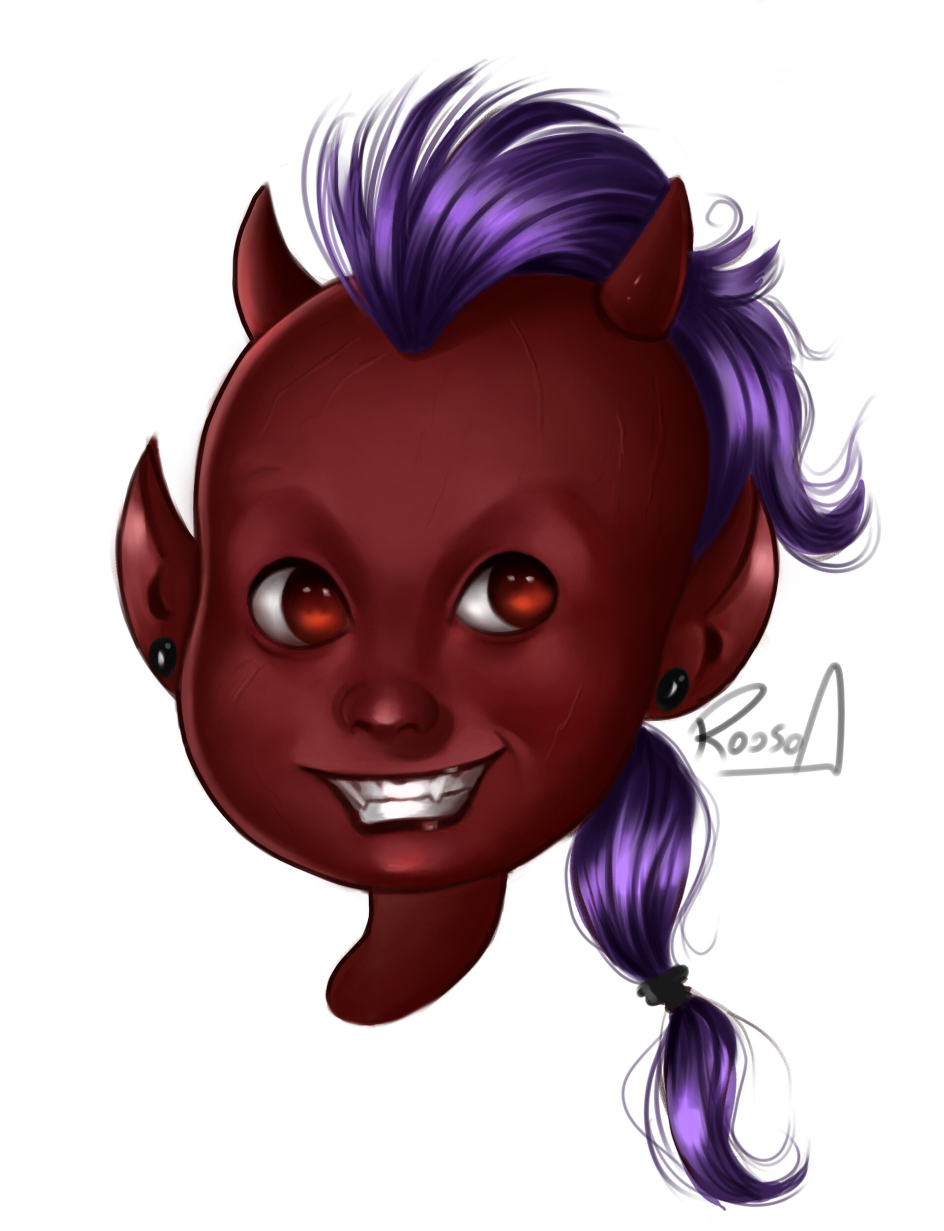 ArtStation - Demon boy