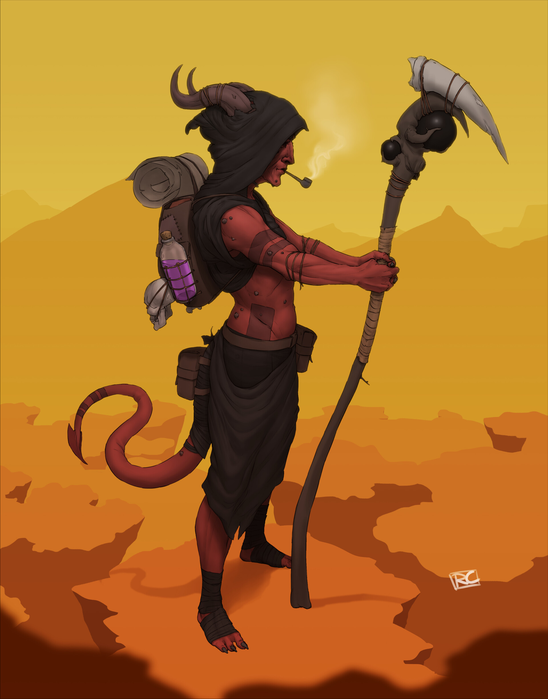 ArtStation - Demon Shaman