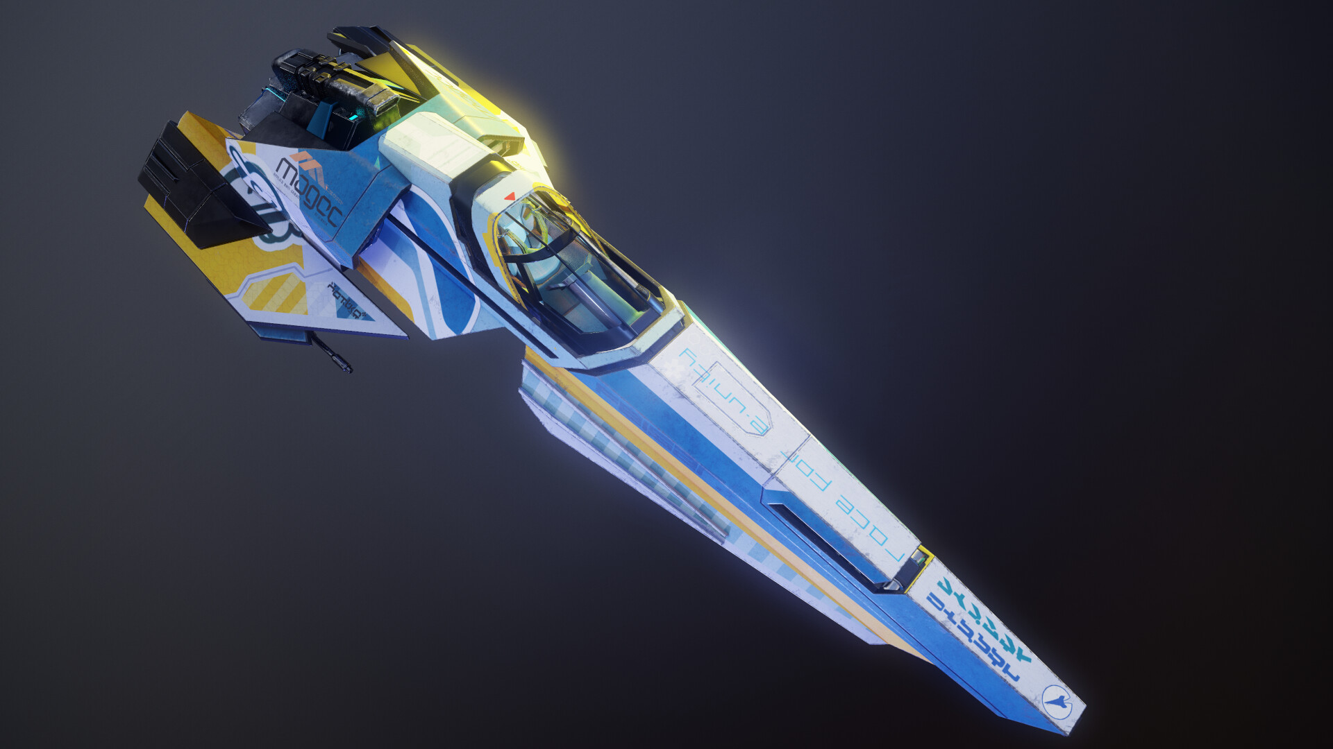 ArtStation - Wipeout HD / FURY Feisar Ship