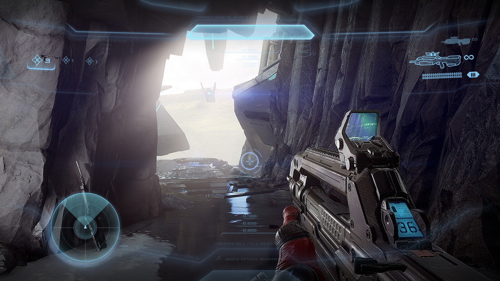 Mikael Tidebring - Halo HUD Fanart