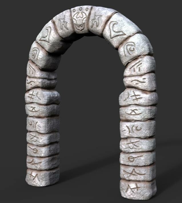 ArtStation - Simple Arch Asset
