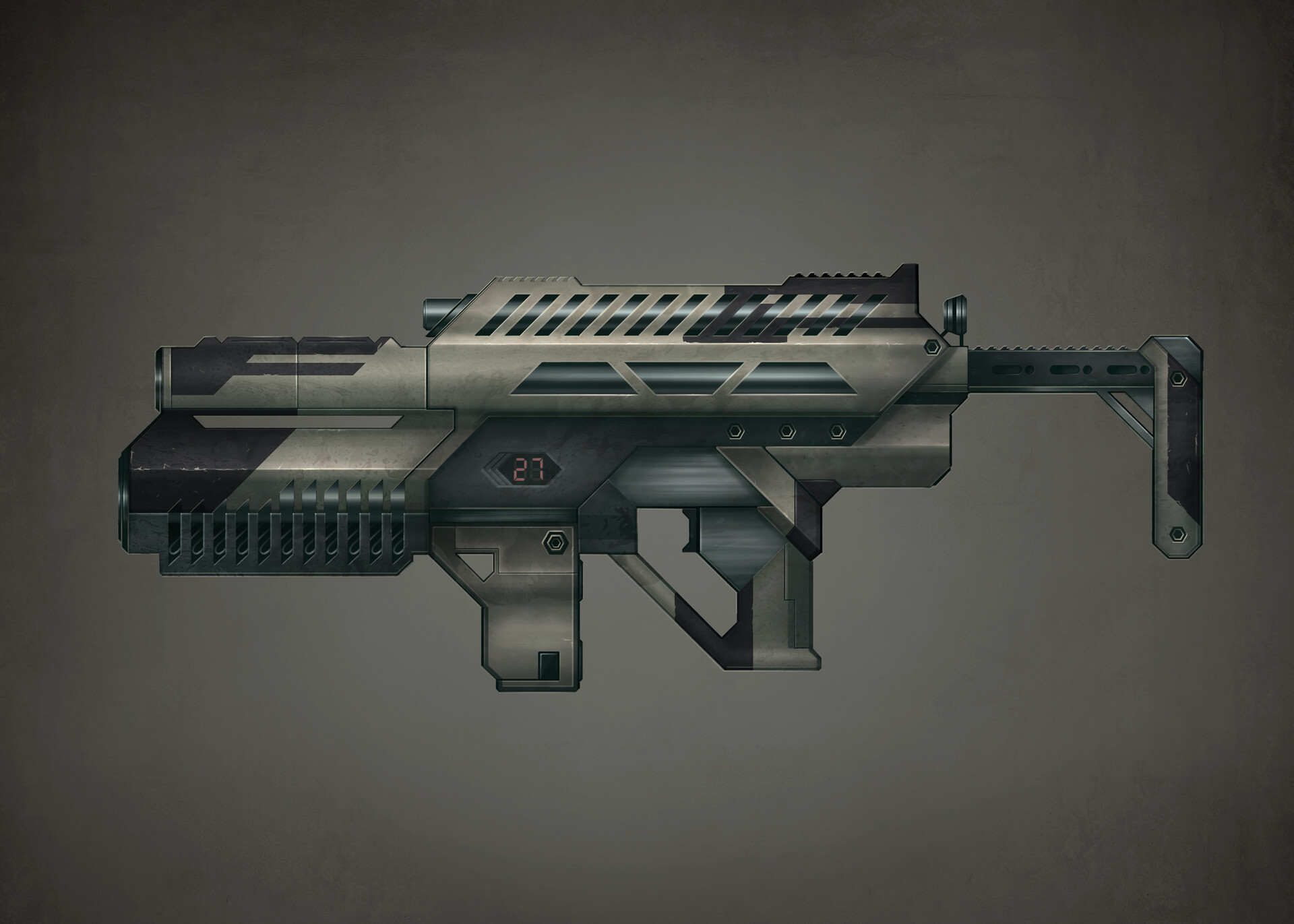 ArtStation - Pulse Rifle