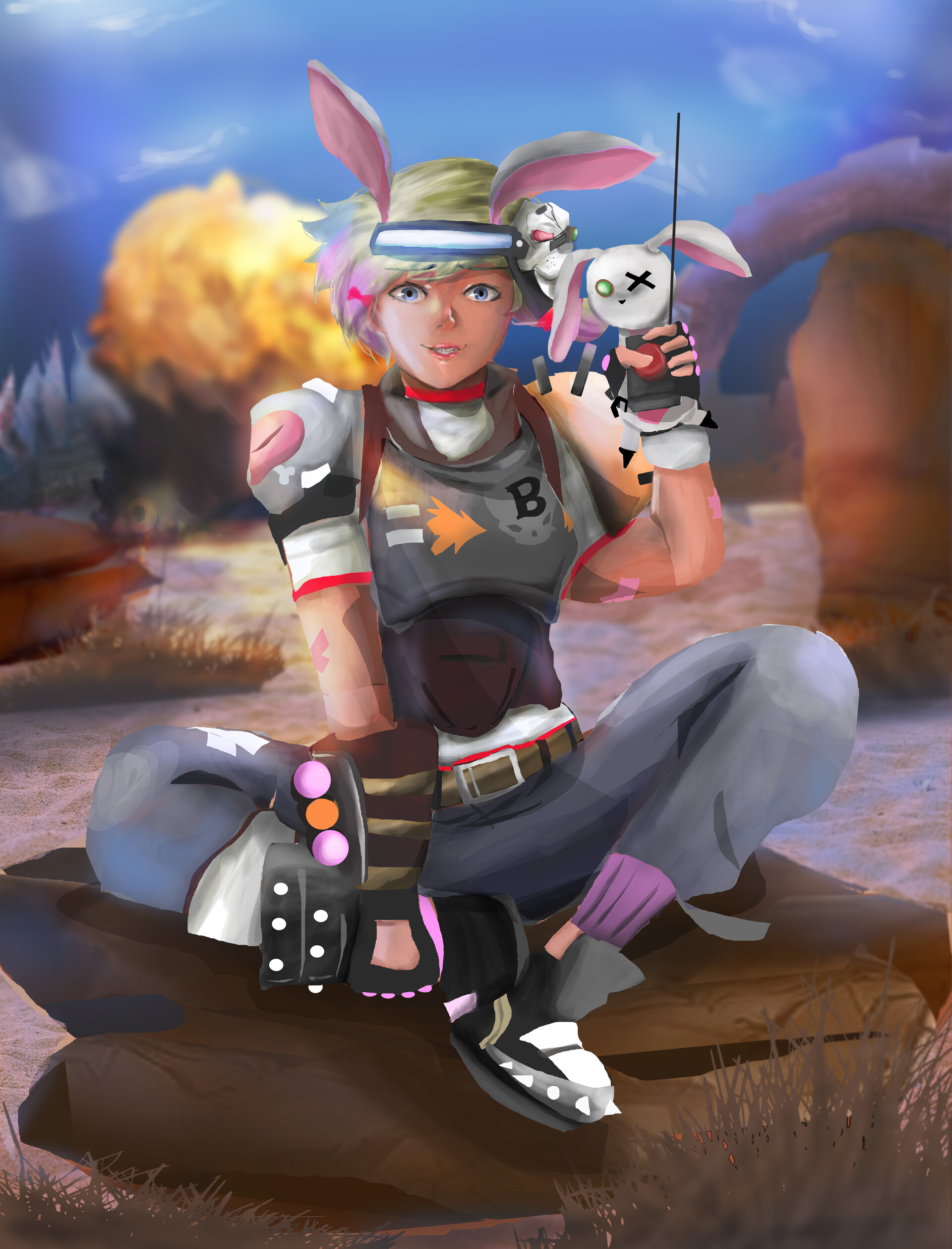 ArtStation - Tiny tina (Borderlands3)