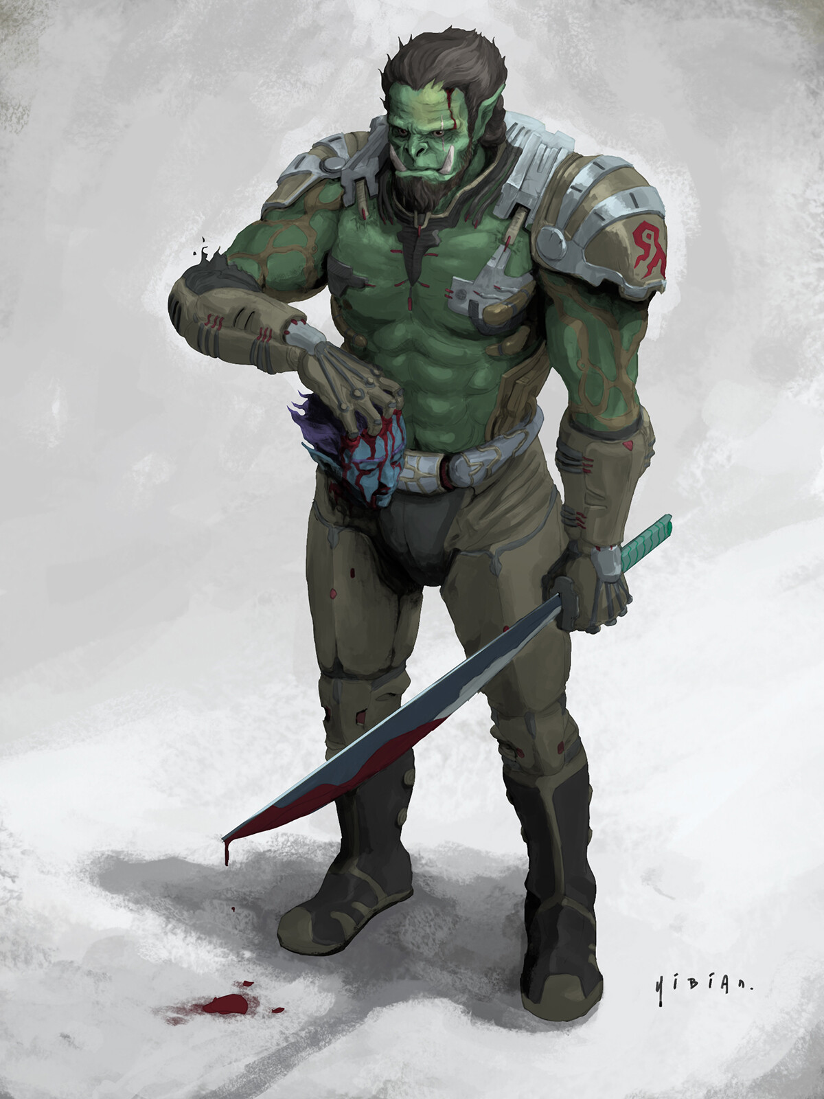 ArtStation - Orc Warlord