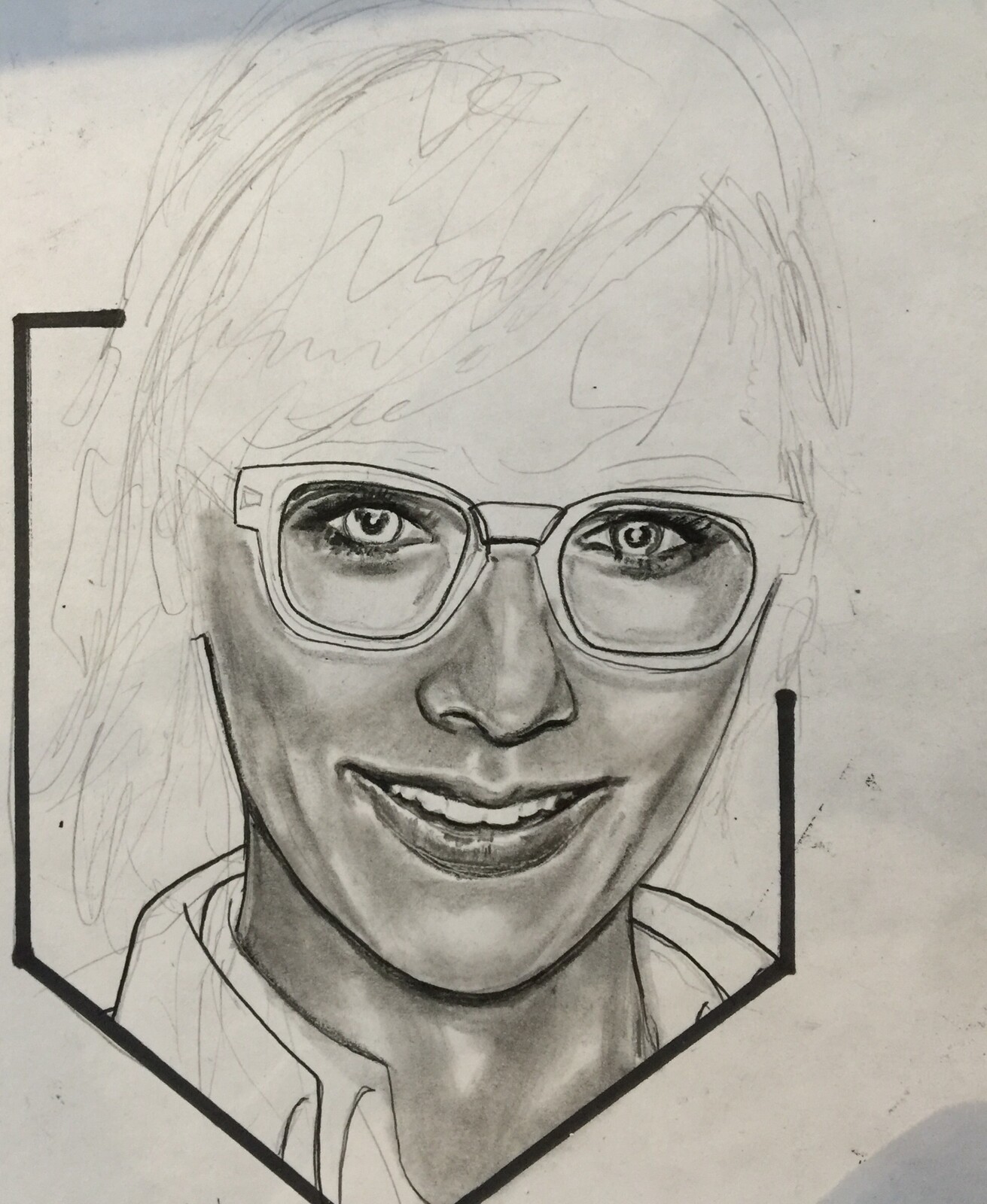 Michael Hardeman - Attack on Titan character portraits Levi, Erwin, Hanji