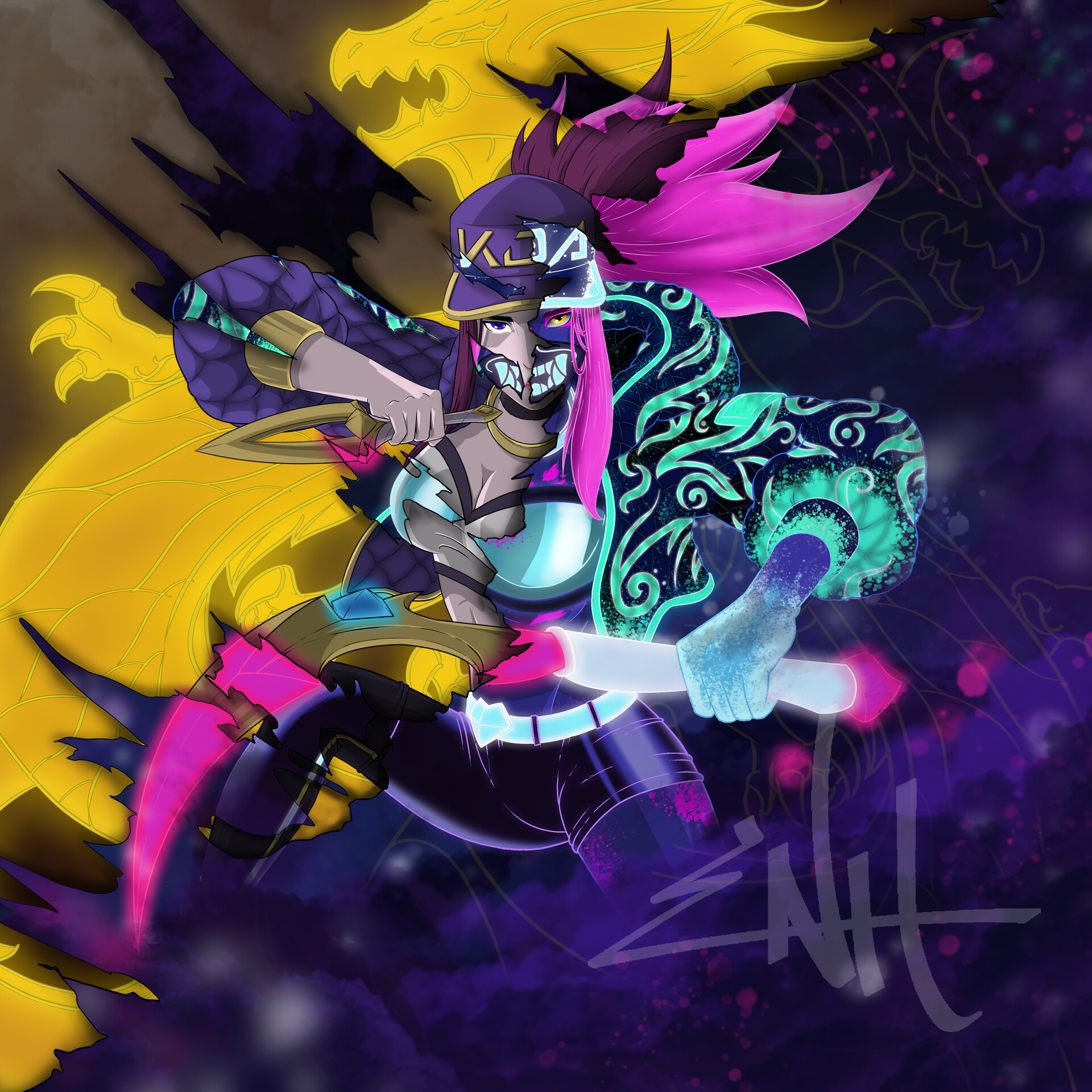 ArtStation - Akali
