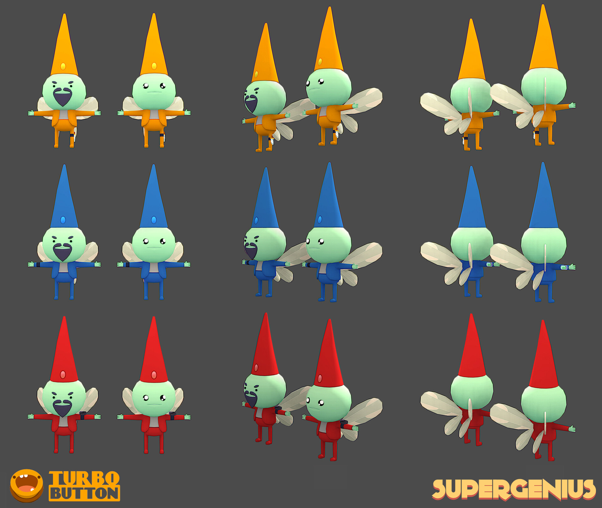 SuperGenius Studio - Turbo Button | Adventure Time: Magic Man's Head Games