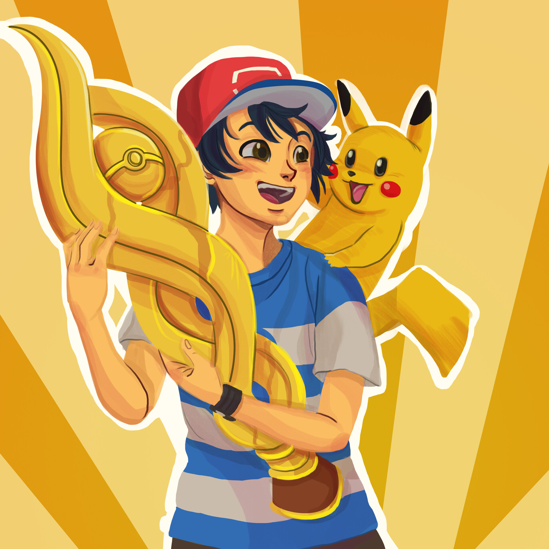 ArtStation - Ash the Pokemon Master