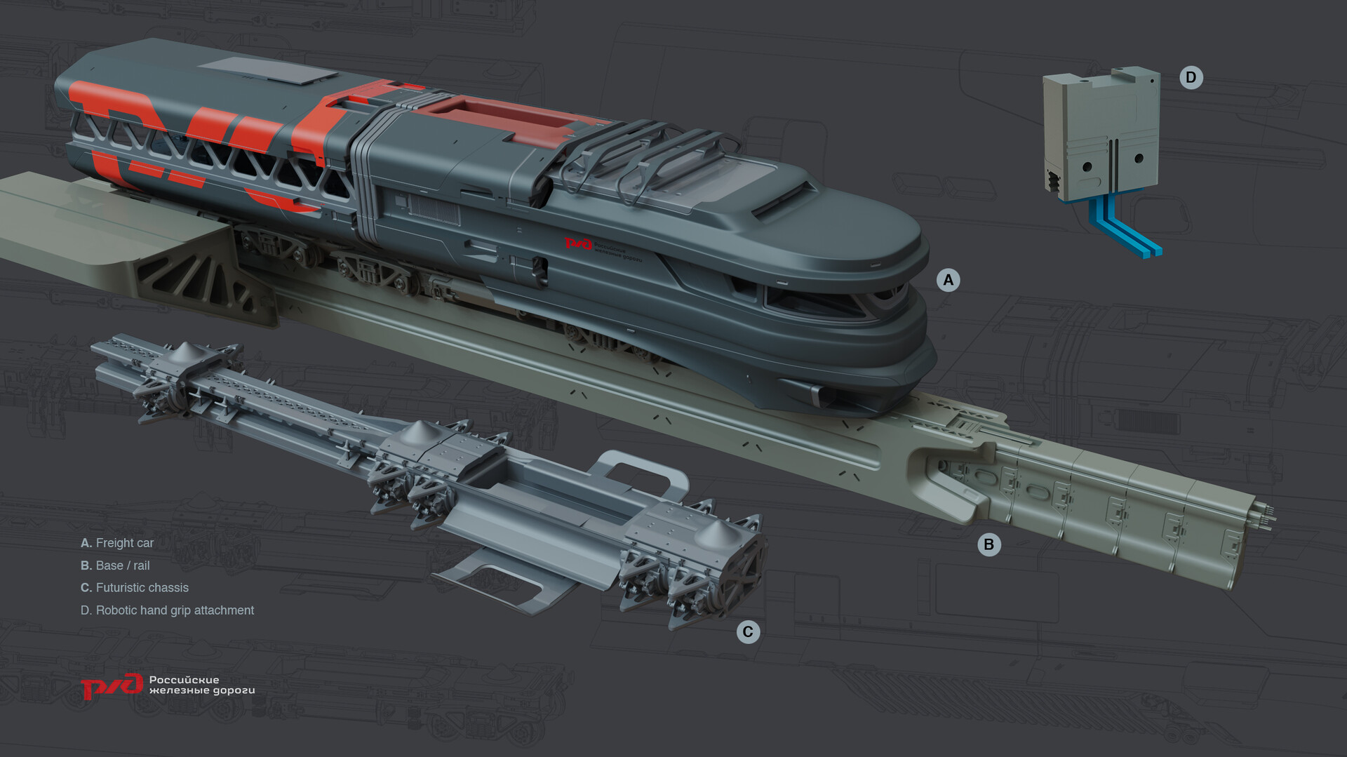 ArtStation - Train scale models