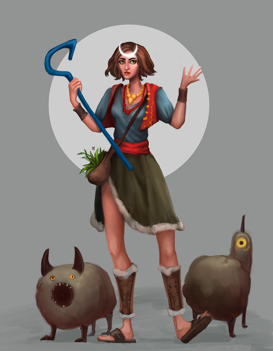 ArtStation - Demon shepherd