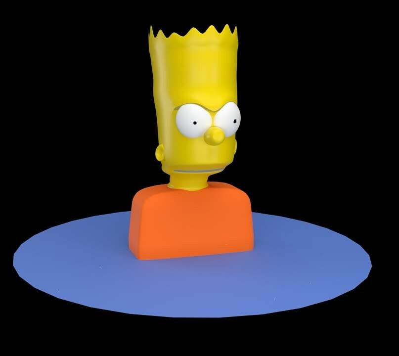 ArtStation - Bart Simpson 3D model