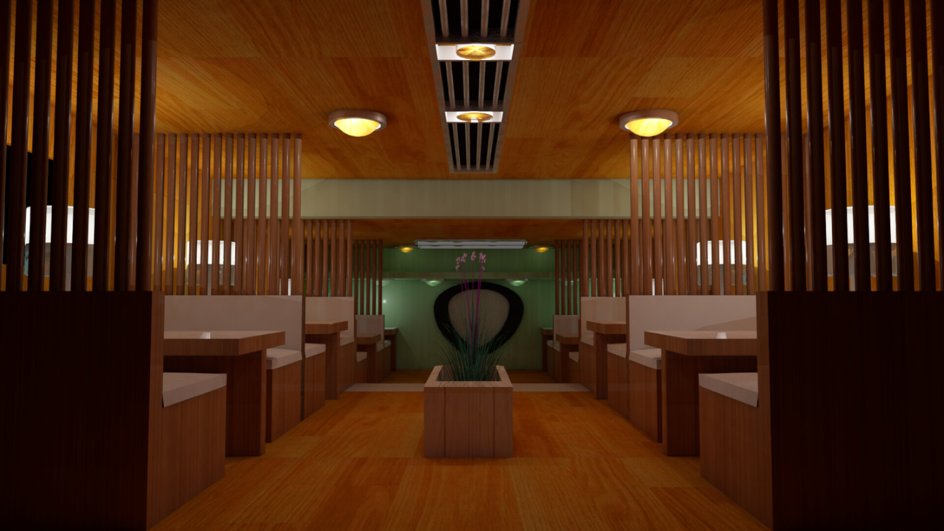 ArtStation - Restaurant 3D